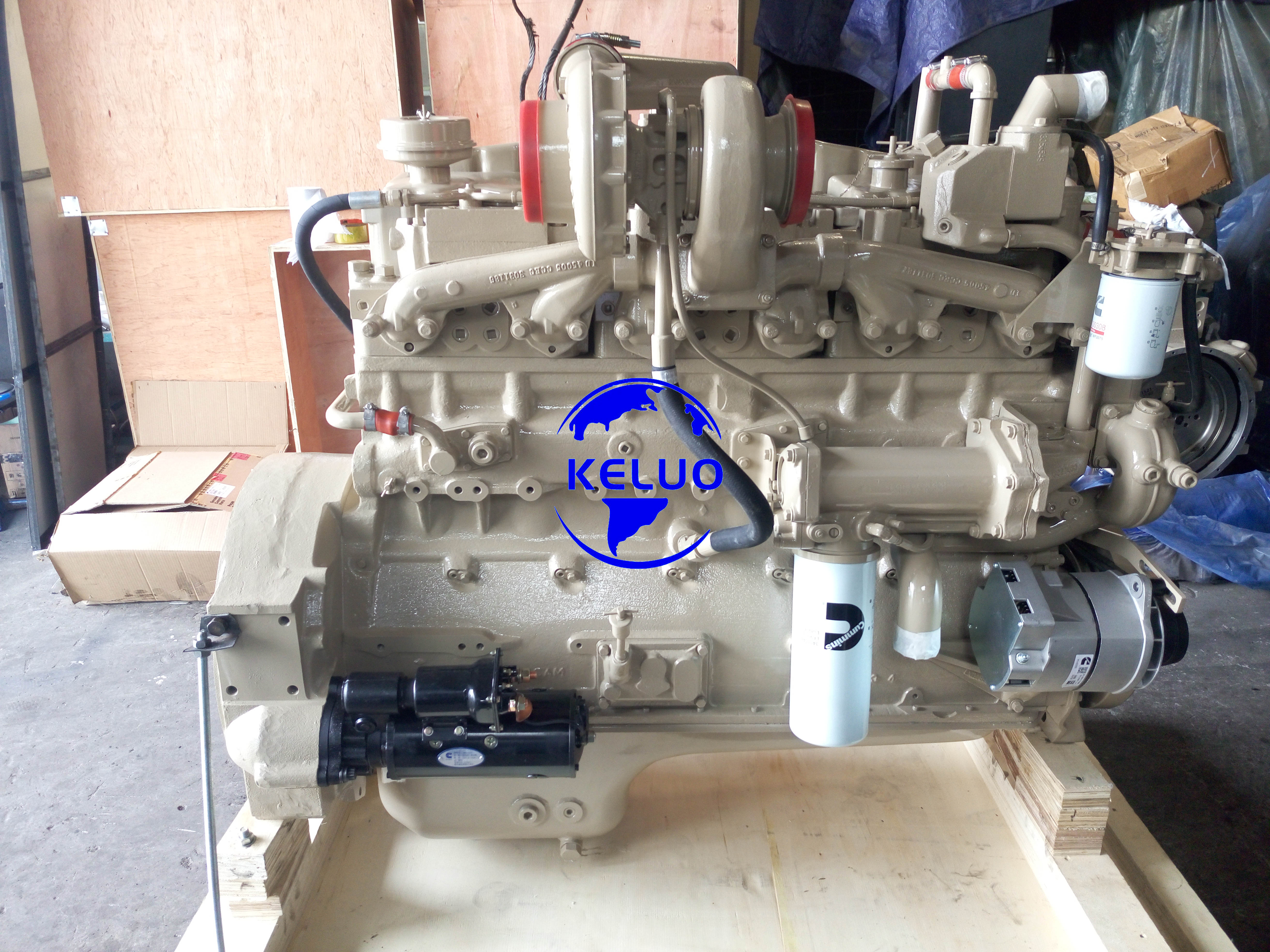 NTA855-C450 Engine Assembly 450HP 336kW Heavy Duty Motor for Bulldozers ...